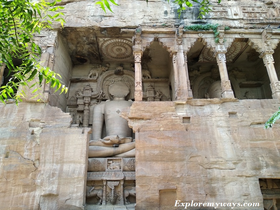 Explore Gwalior, Rock cut jain temples, Gopachal Parvat, Jai vila palace